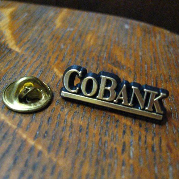CoBank | Accessories | Cobank Vintage Bank Lapel Pin | Poshmark